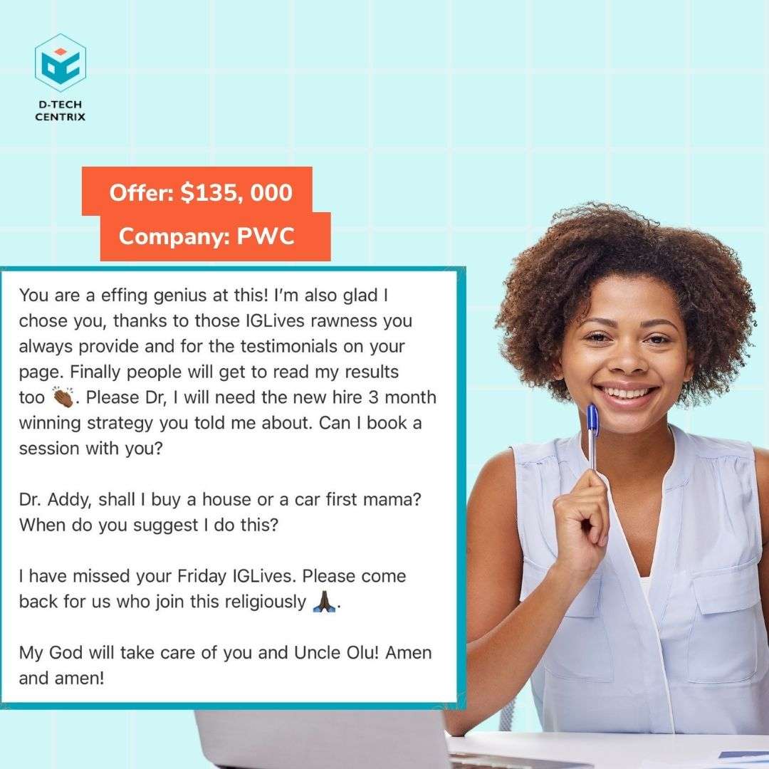 Career Accelerator Program (CAP) – D-Tech Centrix